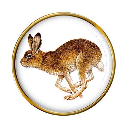 Hare Lapel Pin Badge | eBay UK
