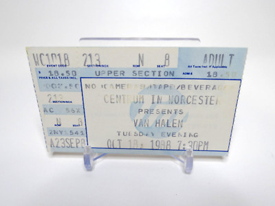 Van Halen / OU812 Tour / Oct 18, 1988 / Centrum Worcester, Mass ...