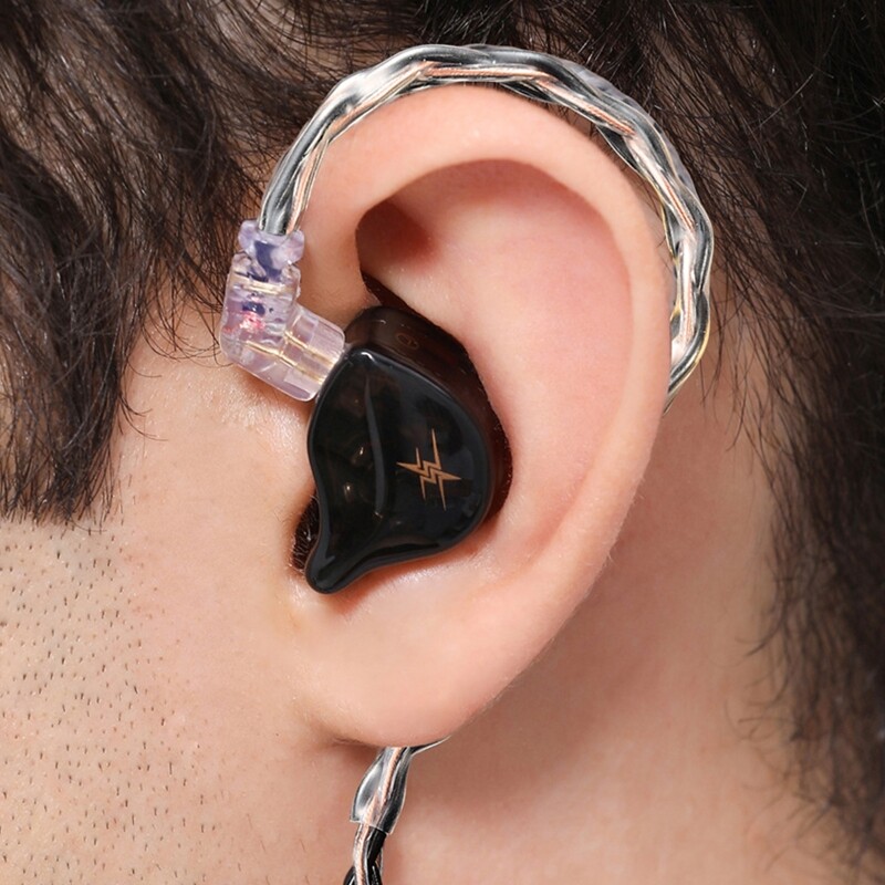 8 Core Upgrade 2 Pin Earphone Cable for QKZ-ZXN/ZXT/AK6 HiFi in Ear ...