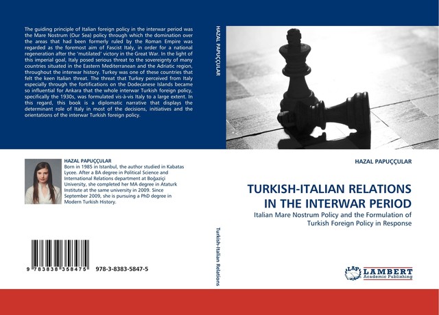 Turkish-Italian Relations in The Interwar Period von Hazal Papuççular ...