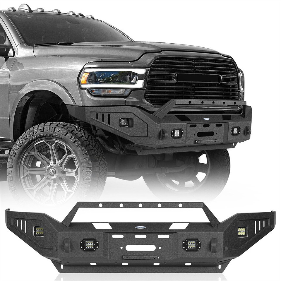 Front Bumpers /Rear Bumper Fit 2019 2020 2021 2022 2023 2024 Dodge Ram ...
