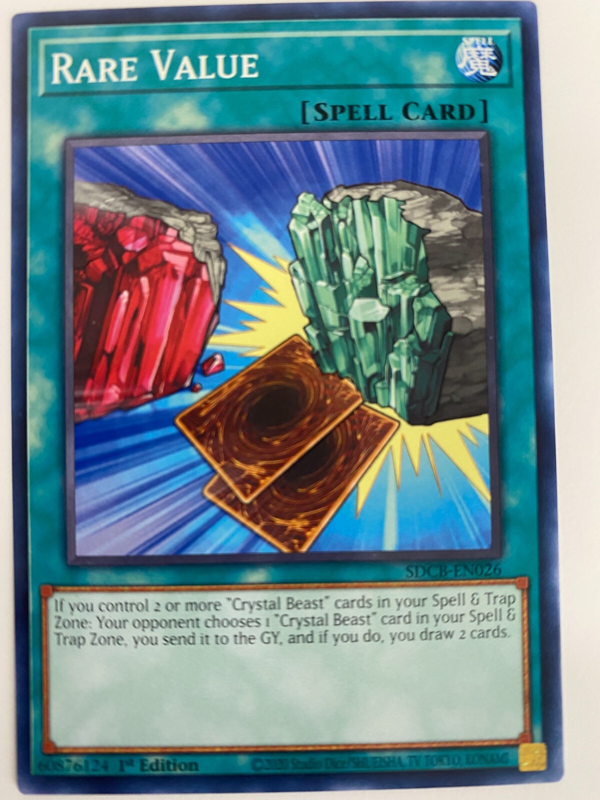 Yu-Gi-Oh! - Crystal Beast Amethyst Cat - SDCB-EN002 - Common - 1st Ed ...