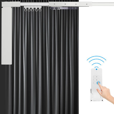 Remote Control Smart Curtain Tracks Electric Curtain Tracks 2.2 M-6.2 M ...