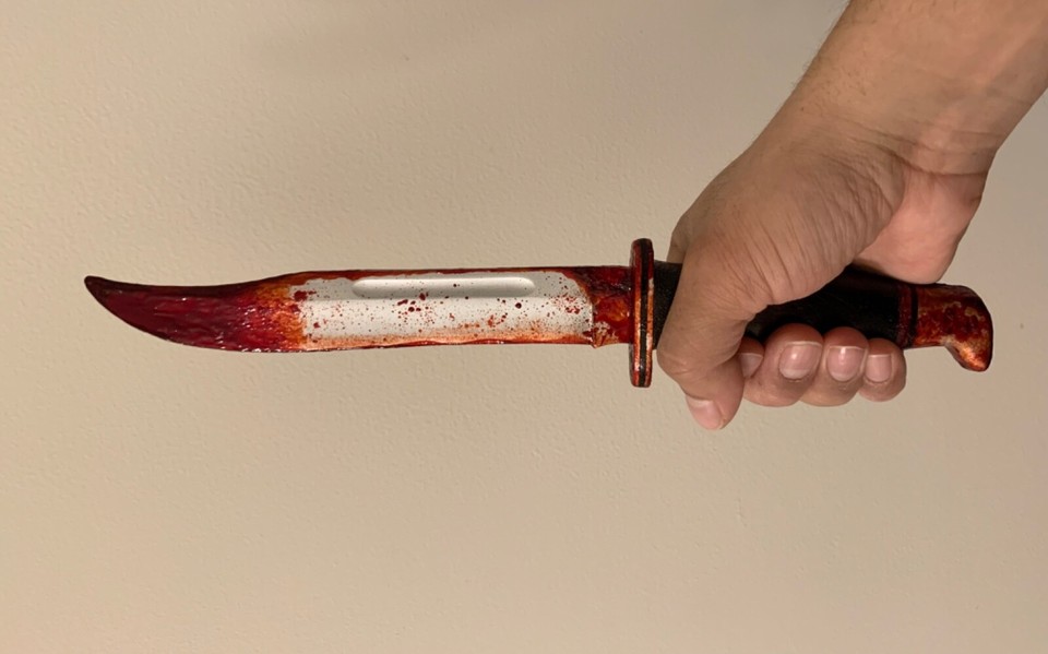 Scream Ghostface knife ”Bloody Version ” Plastic prop | eBay