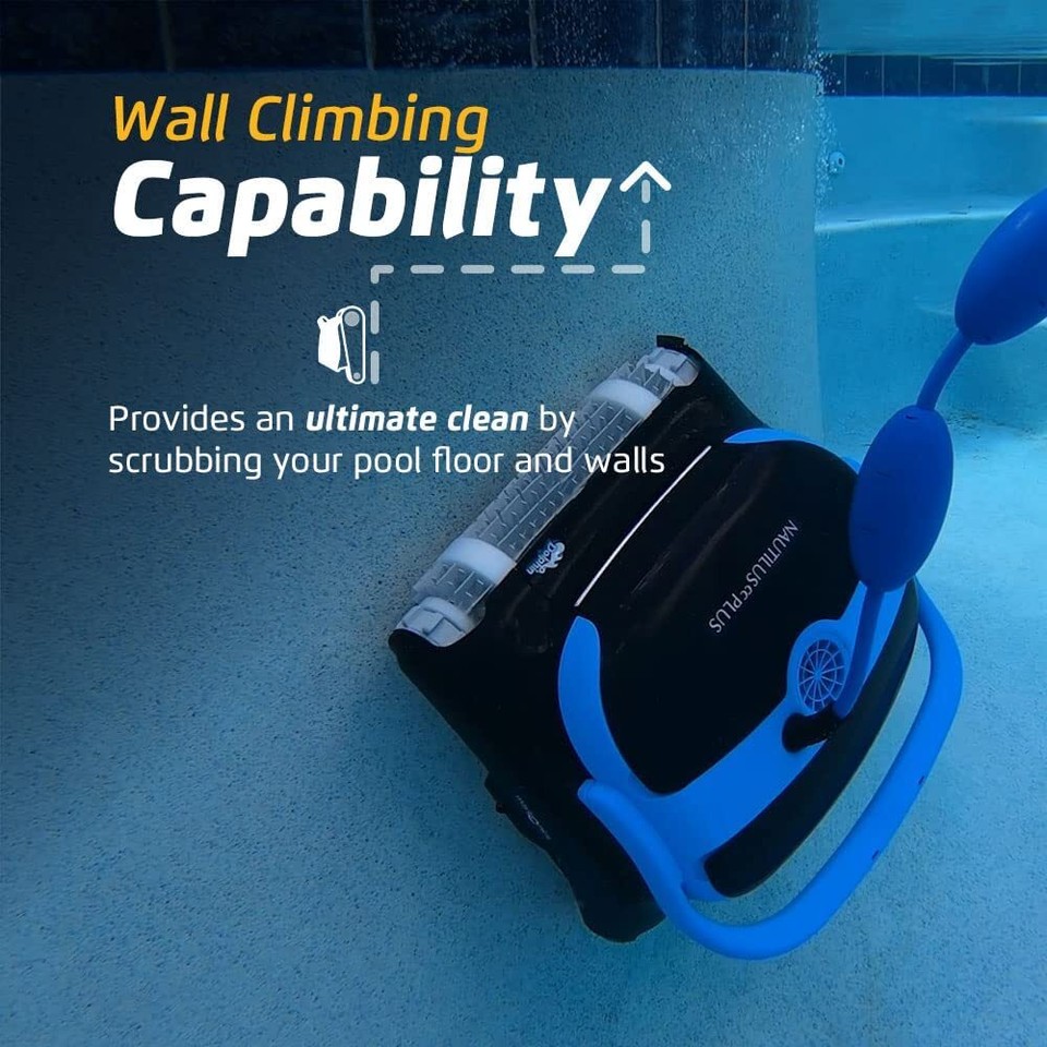 Dolphin Nautilus CC Plus Robotic Pool Cleaner with Wi-Fi and Ultra-Fine ...