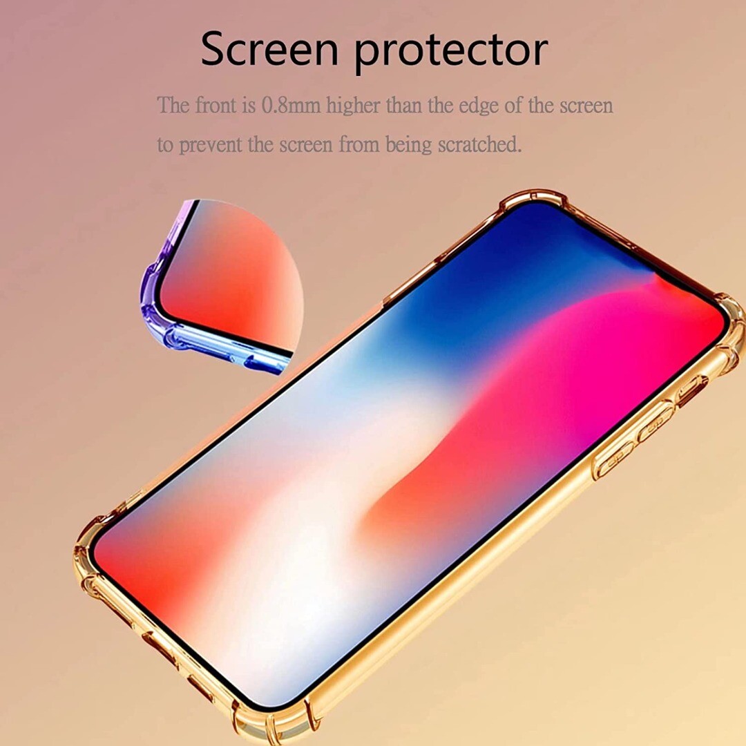 For Nokia G42 5G Case, Slim Clear Silicone Shockproof Gel Gradient ...