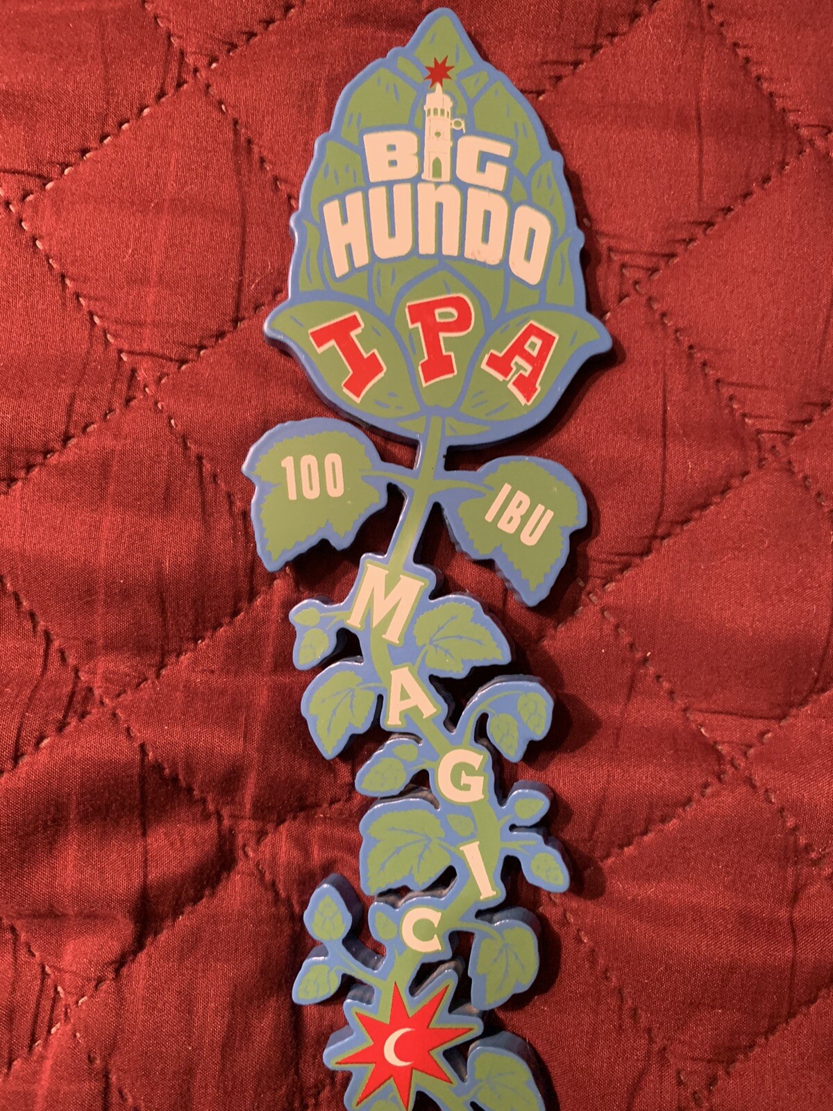 Magic Hat Big Hundo IPA Tap Handle 100 IBU's ~ Made of Metal | eBay