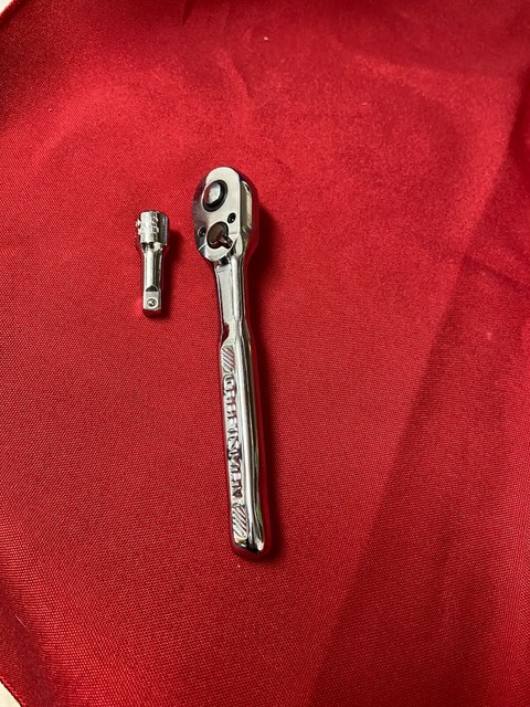 Craftsman Industrial 1/4" Drive Teardrop Ratchet T4z 44807 Great for ...