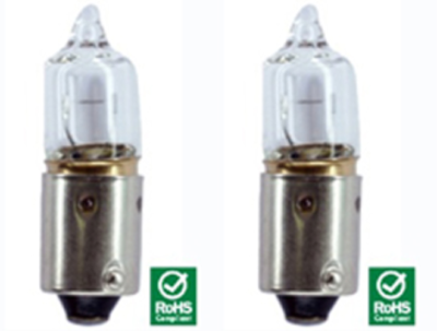 2 pcs #64111 Halogen Lamp Bulb Lightbulb 5 Watt, H5W, 12V, 5W, BA9s ...