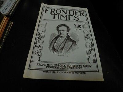 Vintage Frontier Times Magazine Wild West, Pioneer Achievements 1938 ...
