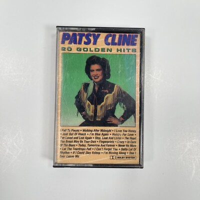 Patsy Cline 20 Golden Hits Cassette Tape 1987 Vintage | eBay