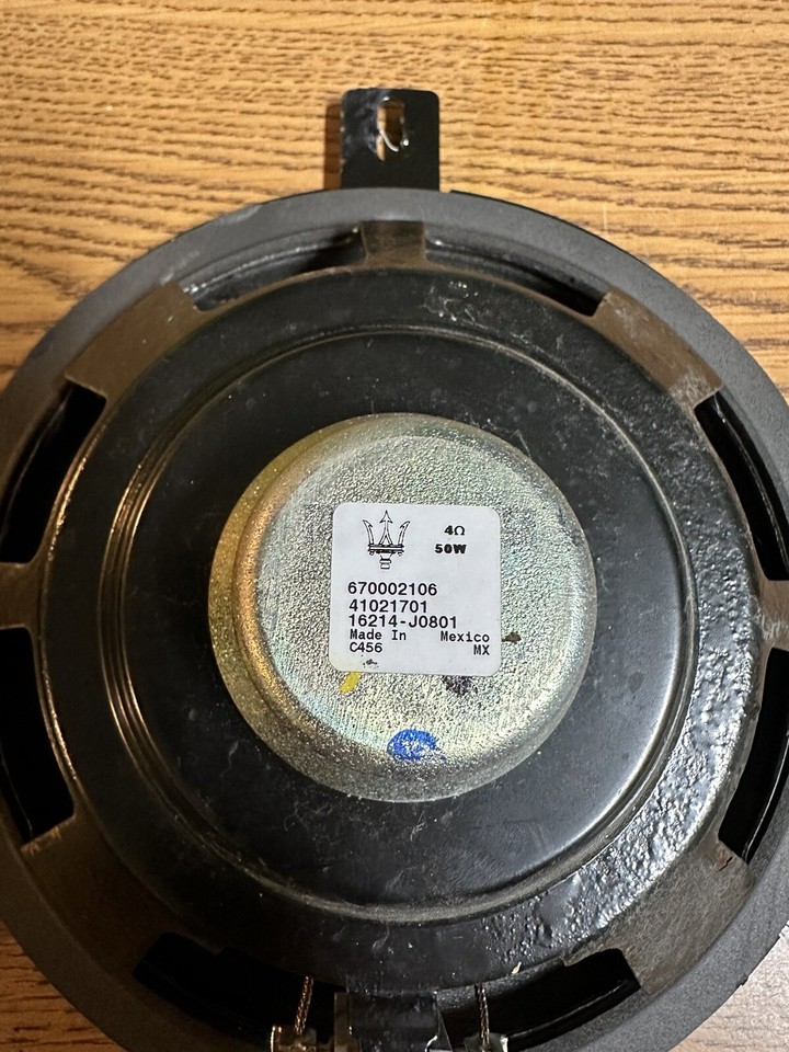 2014-2017 Maserati Ghibli Front or Rear Door Audio Speaker OEM | eBay