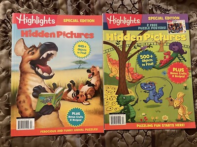 Highlights Hidden Pictures Magazine Set Of 2 | eBay