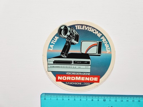 Adhesive Nordmende Sticker Autocollant Vintage 80s Mens Original | eBay
