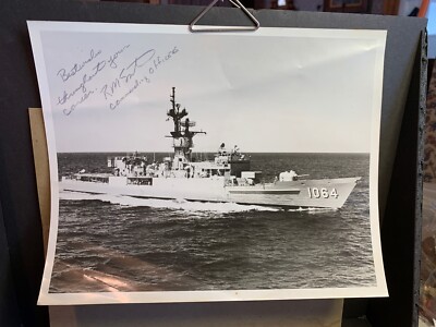Vintage Photo USS Lockwood, FF-1064, Destroyer Escort, US Navy ...