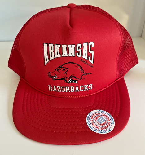 Vintage Arkansas Razorbacks SnapBack Hat Ball Cap One Size Fits All ...