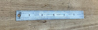 Rules - Starrett Scale