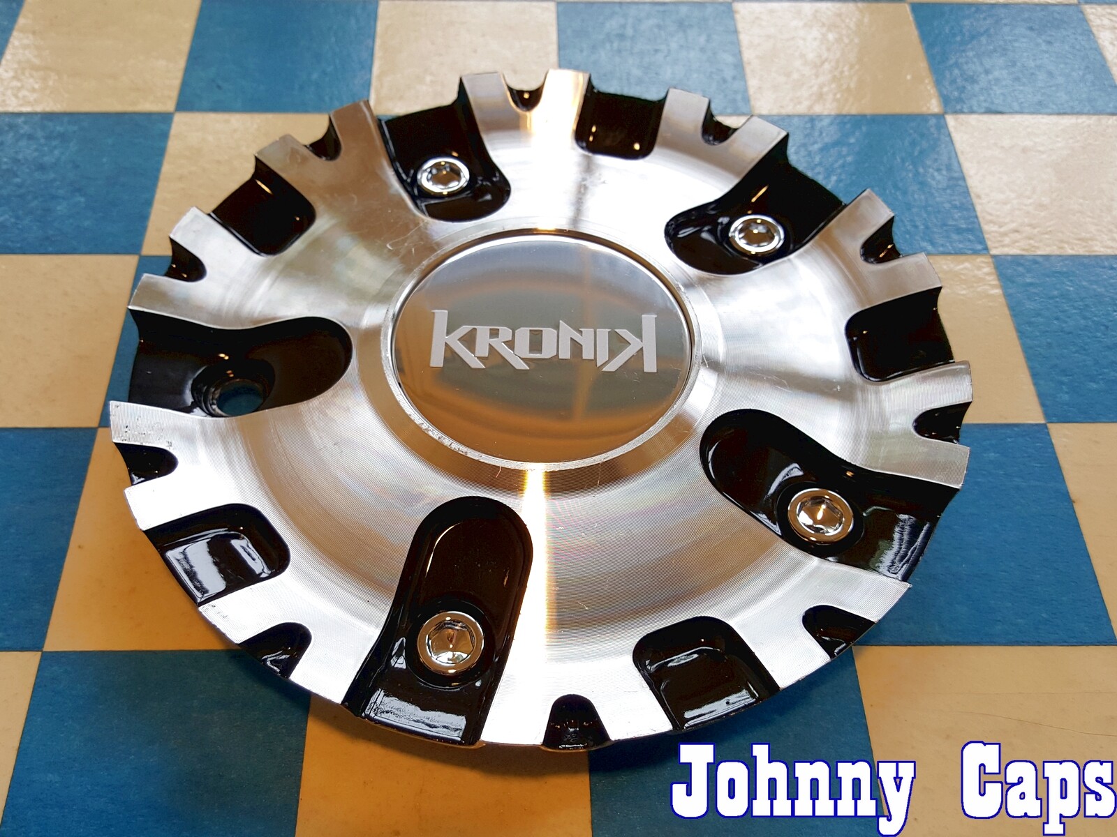 KRONIK Wheels [64] METAL Center Cap # G136-AL-1-CAP Custom Center Cap ...
