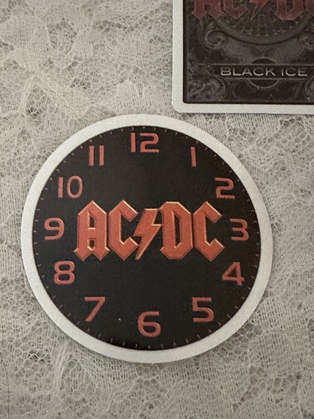 Lot Of 3 AC / DC Vinyl Band Stickers | eBay