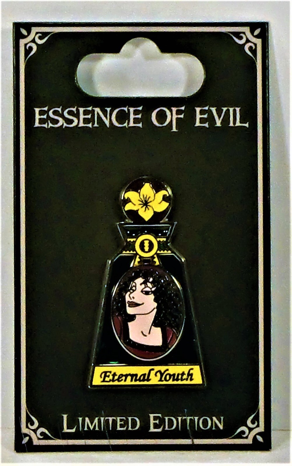 Disney Essence of Evil Perfume Villain Mother Gothel From Tangled Pin ...