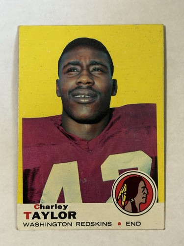 Charley Taylor Vintage VG/EXCELLENT1969 Topps #67 Washington Redskins Card | eBay