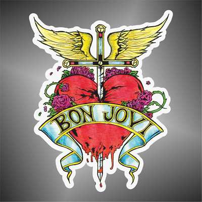 Autocollant John Bon Jovi sticker adesivo aufkleber | eBay