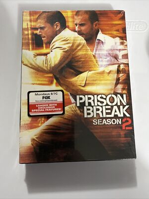 Prison Break - Season 2 (DVD, 2007, 6-Disc Set) Brand New! Sealed ...