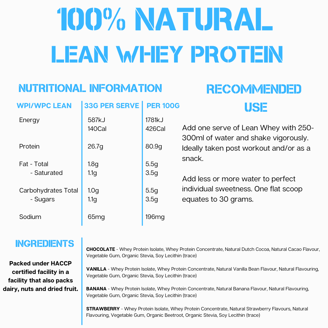 10KG SALTED CARAMEL LEAN WHEY PROTEIN ISOLATE / CONCENTRATE - LEAN WPI ...