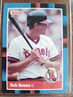 BOB BOONE 1988 DONRUSS BASEBALL CARD #305 | eBay