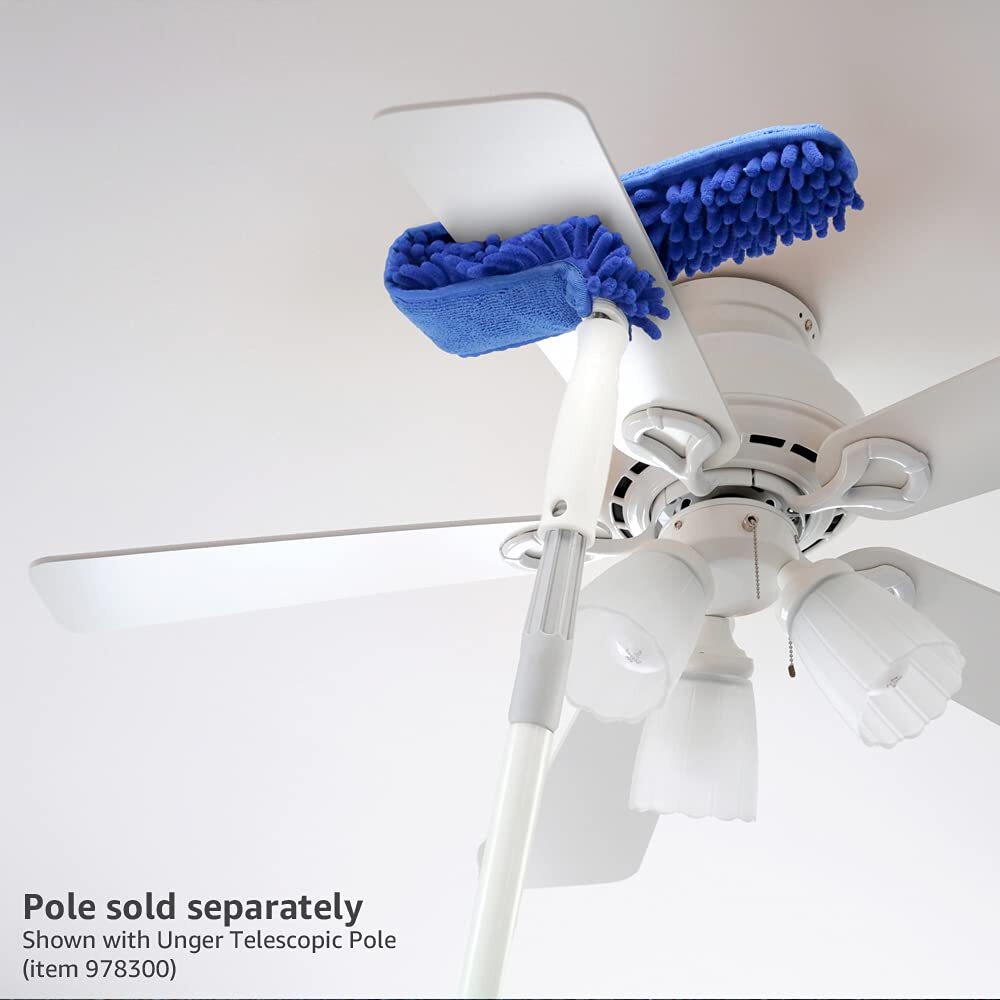Microfiber Ceiling Fan Duster Machine Washable Dusters for Blades ...
