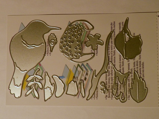 Sizzix 664392 Jrushforth Thinlits Die Bird Scene for sale online | eBay
