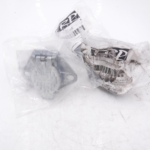 3 Pack TRP 7 Way Receptacle Zinc Die Cast Housing 2-Hole Mounting ...