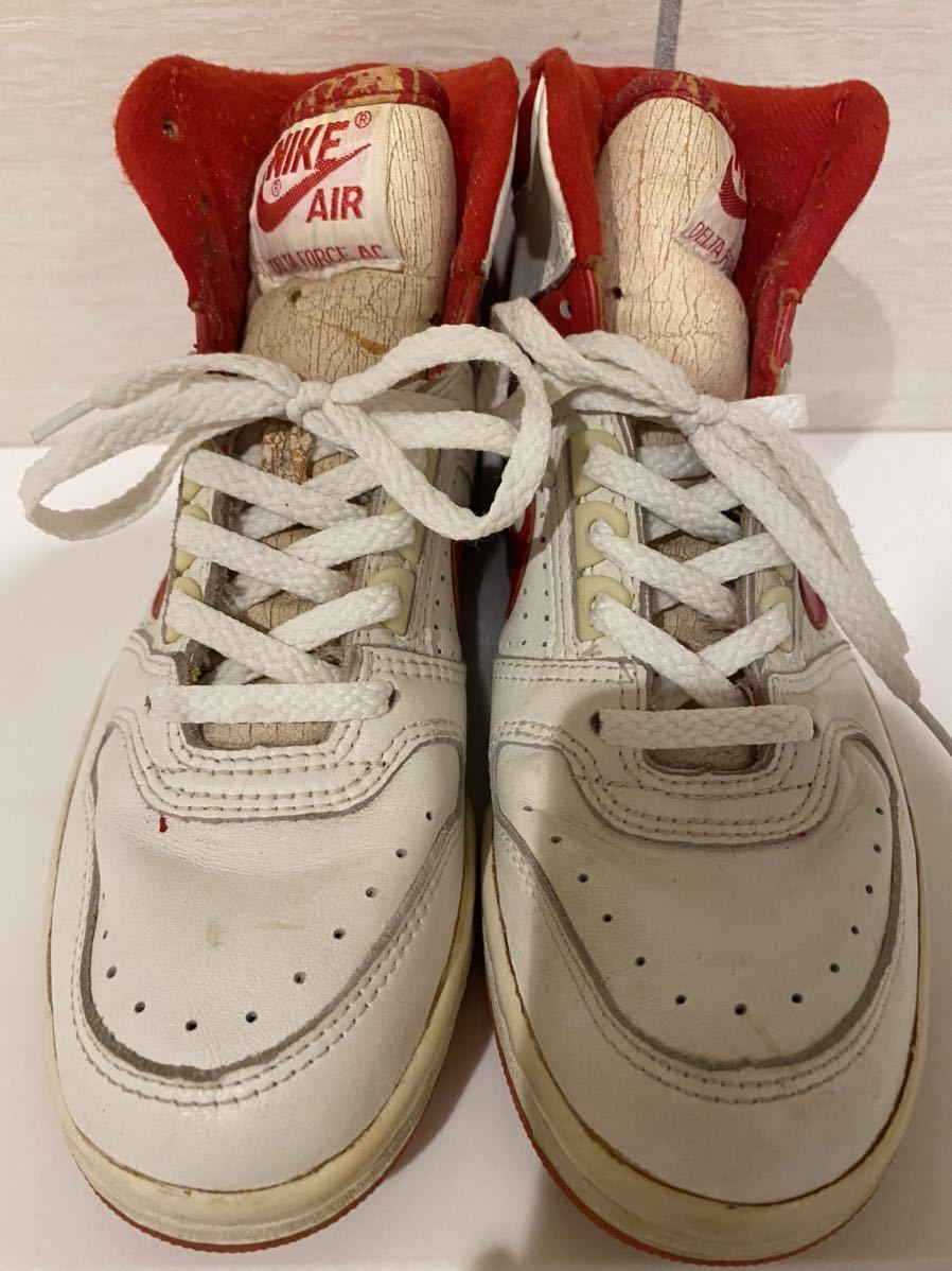 Nike Delta Force AC High White x Red Men's sneakers US7.5 Nike Delta Force AC High White x Red Men's sneakers US7.5