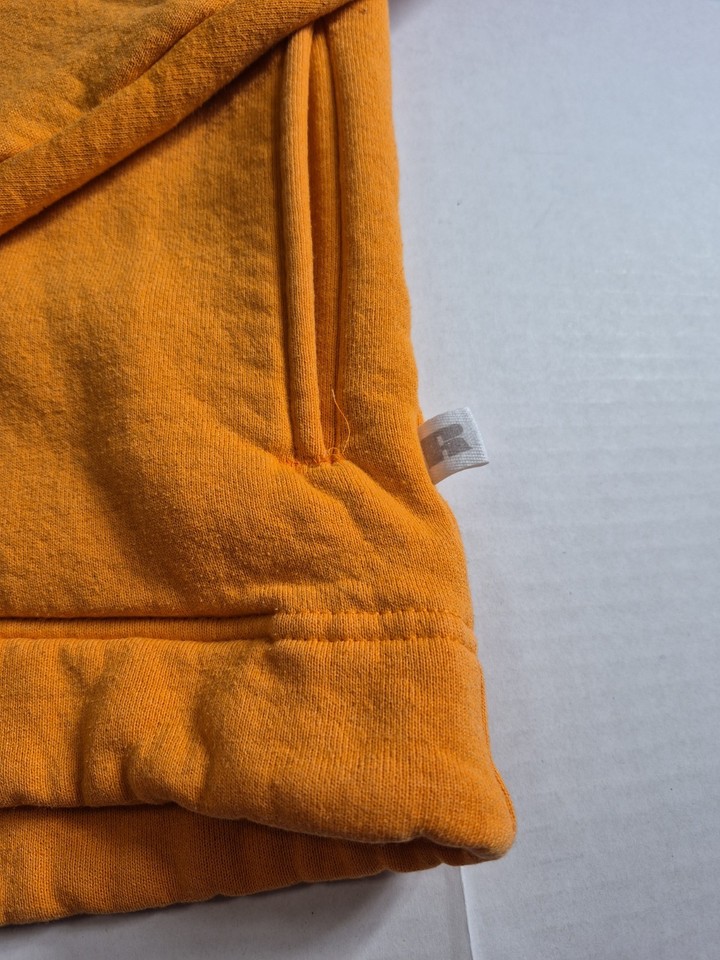 Lady Foot Locker Russell Y2K Orange Hooded High Neck LS Sweatshirt ...