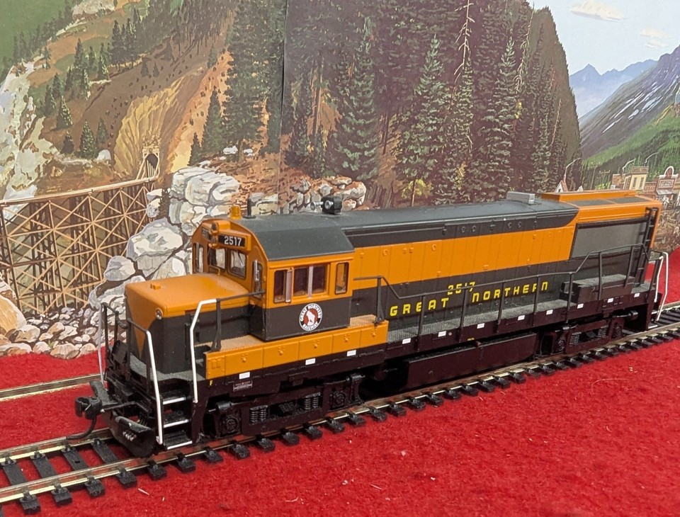 BOWSER HO GREAT NORTHERN PHASE IV GE U25b LOCOMOTIVE #2517 *DCC 24525 ...
