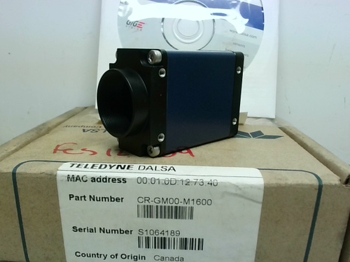 Teledyne DALSA CR-GM00-M1600 Small Compact GigE Vision Camera - New In ...