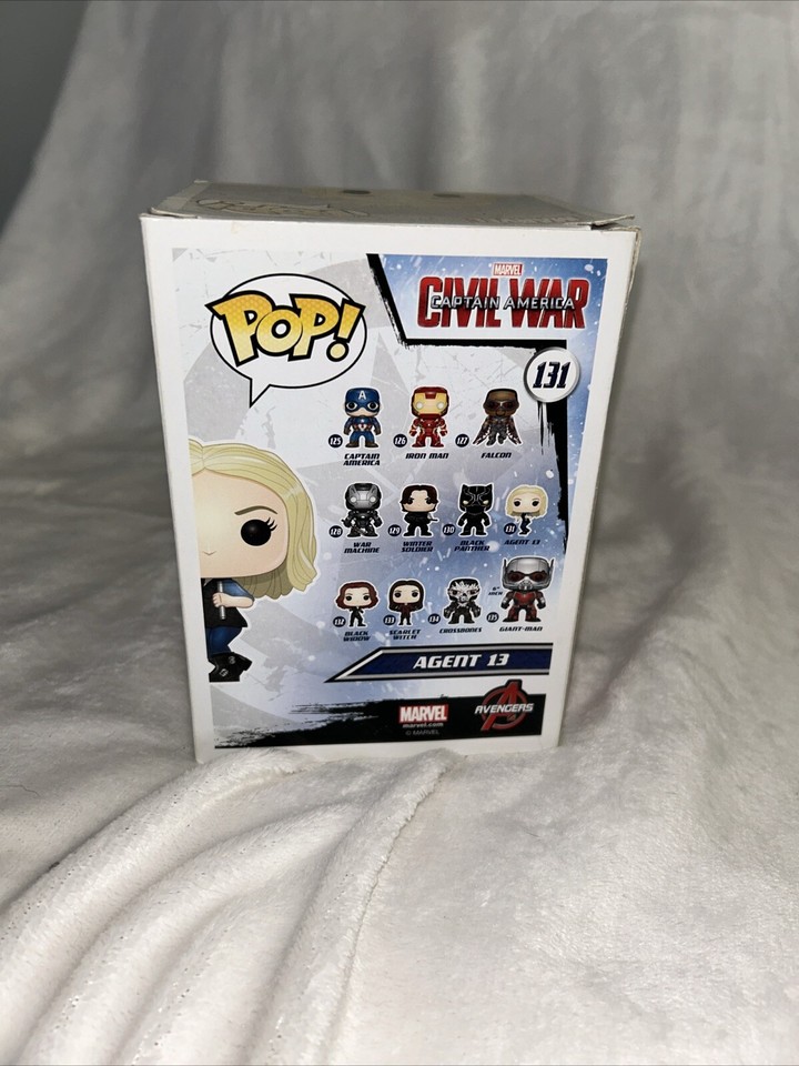 Funko Pop! Vinyl: Marvel - Agent 13 #131 849803072322 | eBay