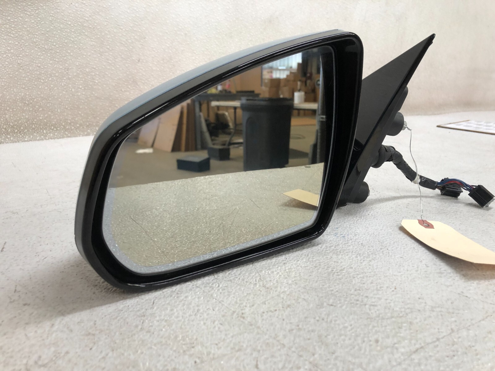 10-15 CADILLAC SRX FRONT LEFT EXTERIOR REAR VIEW MIRROR LIGHT BLUE, OEM ...