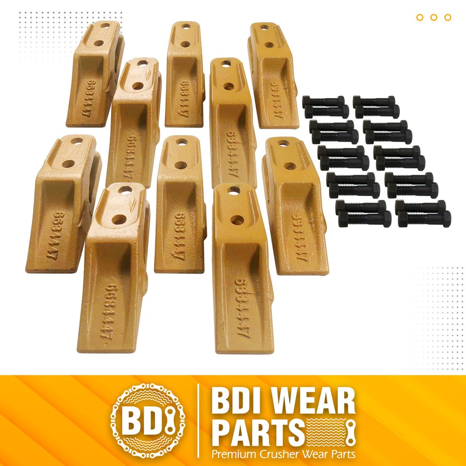 6684447 Bobcat Skid Steer Bucket Unitooth Trenching Bucket Teeth w ...