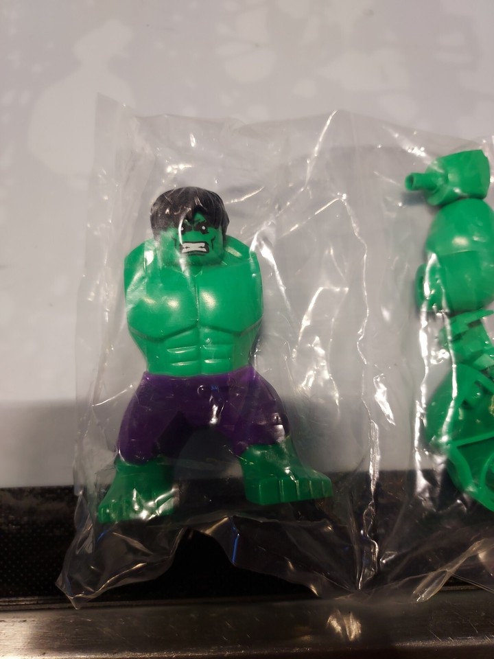 HULK (PURPLE PANTS) LEGO MARVEL SUPER HERO GENUINE MINIFIGURE 76018 ...