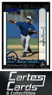 Orber Moreno 1999 Bowman #348 RC Kansas City Royals TTM/IP Signed ...