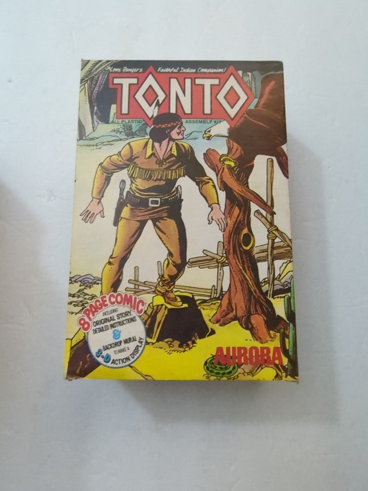 1974 Aurora Tonto Model Kit In Box | eBay