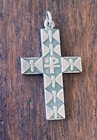 Retired James Avery Greek Staurogram Cross Pendant UNISEX Neat Piece ...