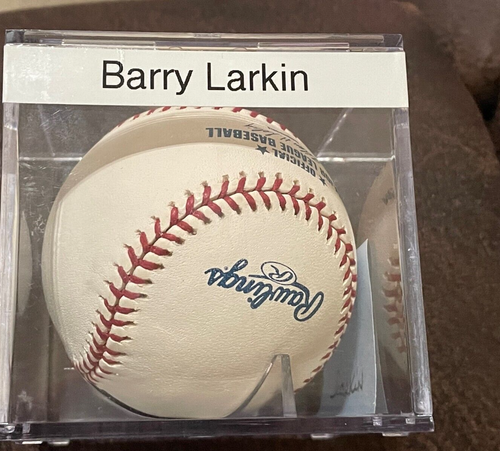 Barry Larkin HOF 2012 Autograph National League Signed Baseball | eBay