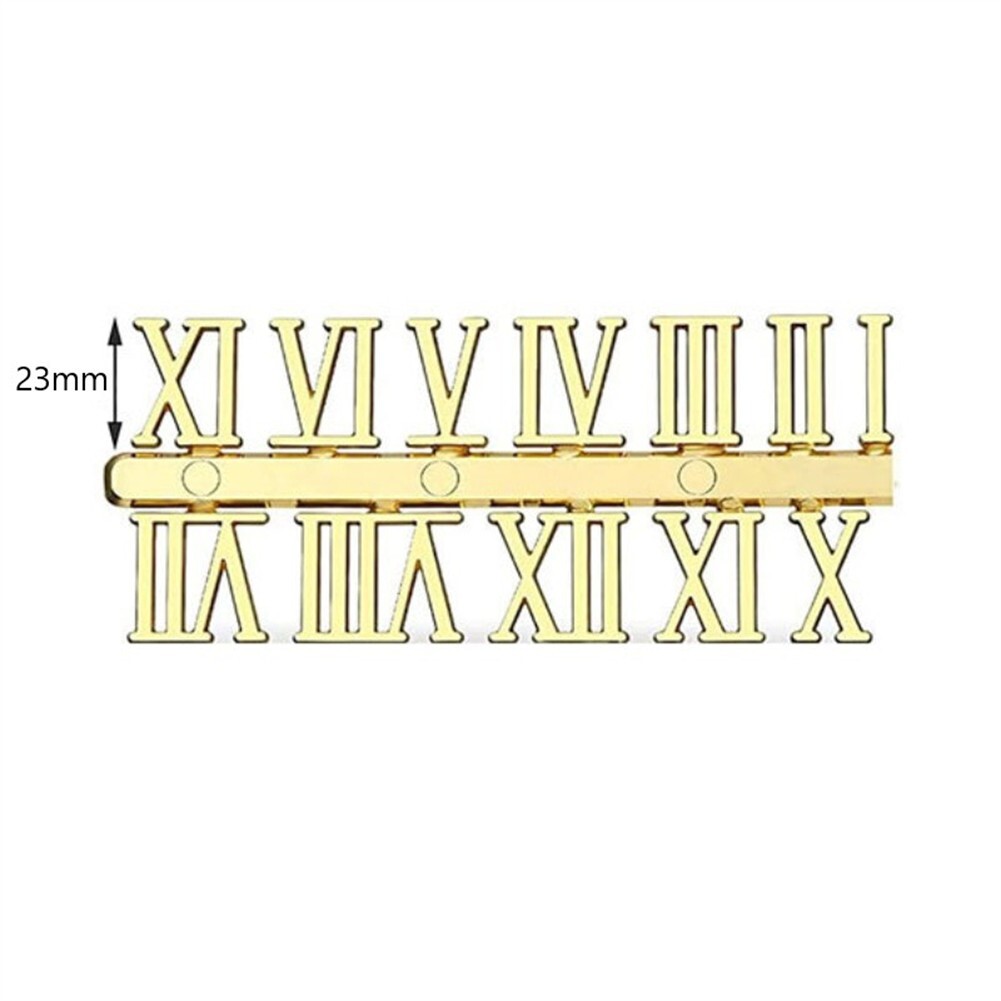 DIY-Clock Numbers Roman Numerals Quartz Needle Wall-Clocks Replacement ...