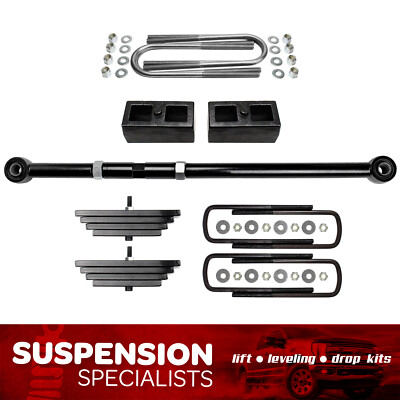 2.8"/1" Lift Leveling Kit w/ Track Bar For 2000-2005 Ford Excursion 4X4 ...