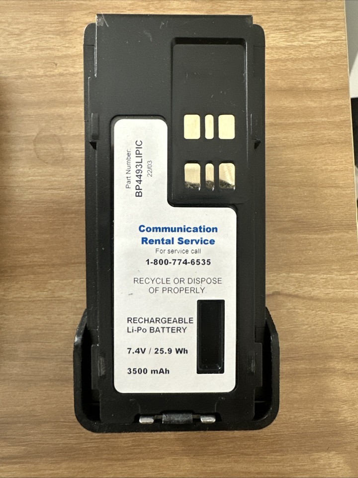 Motorola XPR 7550e UHF digital Portable Two way Radio No Charger ...