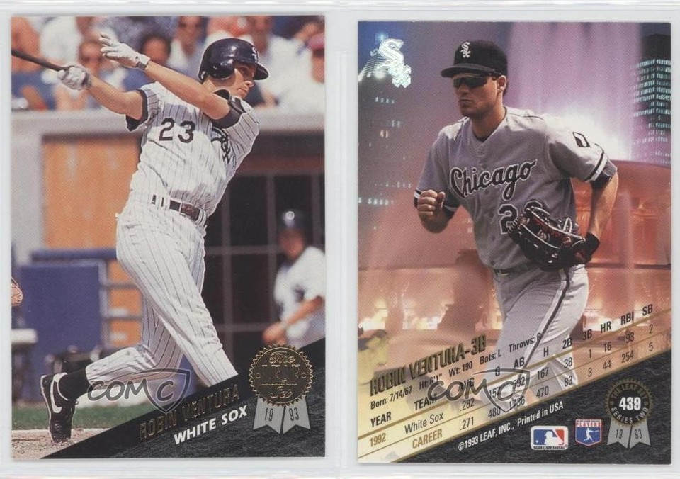 1993 Leaf Robin Ventura #439 0i1 | eBay UK