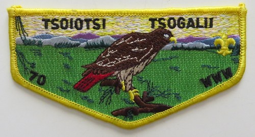 Tsoiotsi Tsogalii Lodge 70 Old North State Council NC S3 Flap Yellow ...