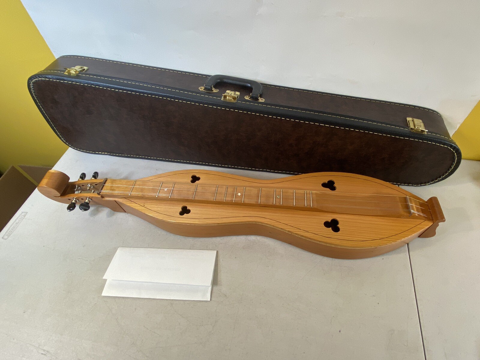 Cherry Dulcimer Cedar Top With Case Davis Musical Instrument 94S7 | eBay